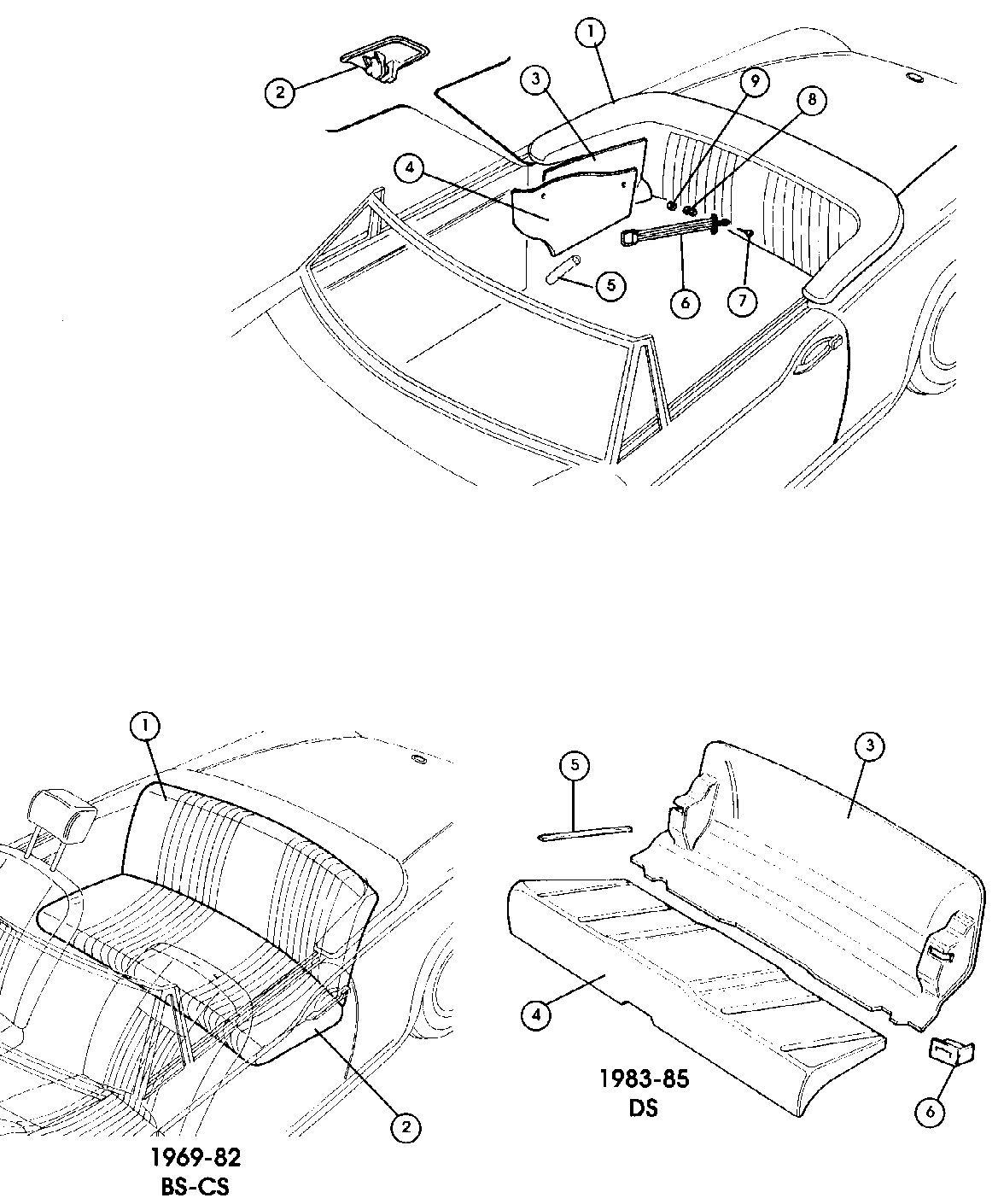 Fiat 124 Interior Trim Panels | Fiat 500 and Classic Abarth Specialists ...