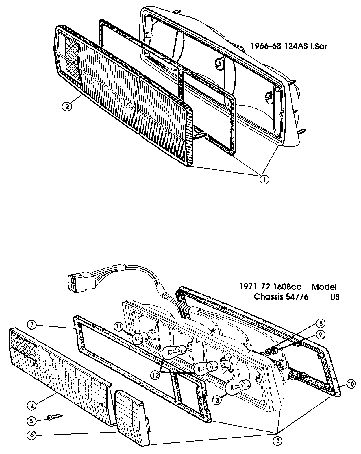 Fiat 124 Parts | Fiat 500 and Classic Abarth Specialists Middle Barton ...