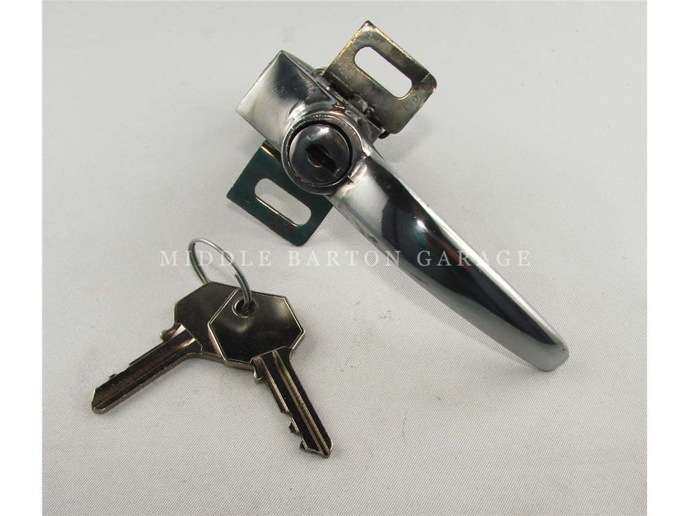 ENGINE LID HANDLE & LOCK 500 (OEM DESIGN.) - ENGINE BAY TRIM - Fiat 500 ...